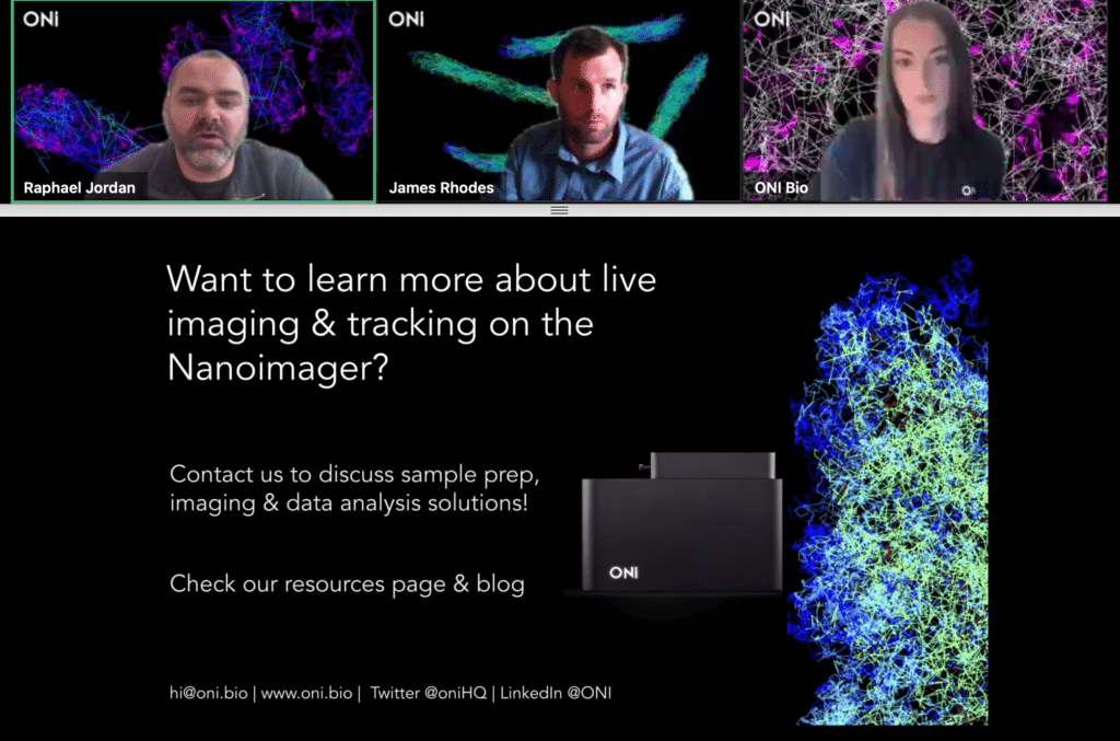 Live imaging & Tracking of Single Molecules | ONI
