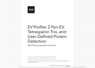 EVP2 Pan-EV, Tetraspanin Trio, and User-Defined Protein Detection (Aplo Flow Preparation) - User ...
